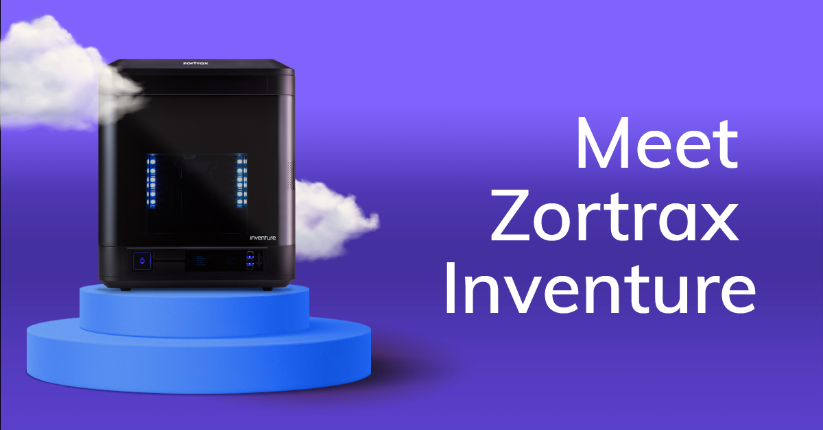 Print Complex Models on Your Desk with Zortrax Inventure 3D Printer